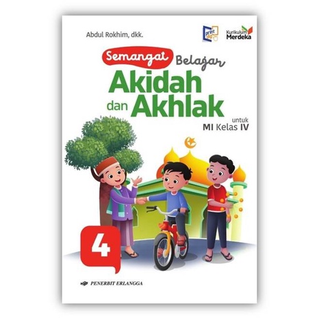 Jual 0092970270 - BUKU ERLANGGA ORIGINAL SEMANGAT BELAJAR AKIDAH & AKHLAK MI KELAS 4 KURIKULUM ...