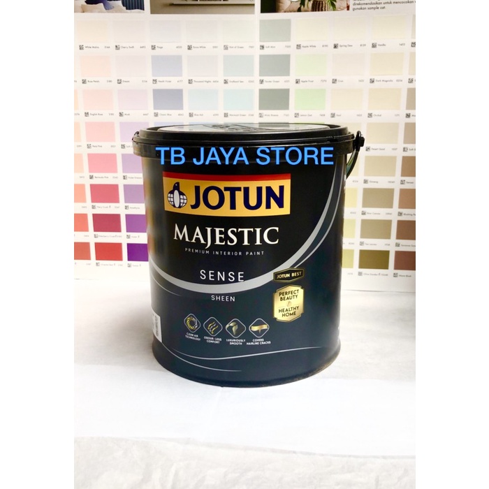 Jual JOTUN MAJESTIC SENSE CAT TEMBOK INTERIOR SHEEN SPACE 10678 (2.5L) | Shopee Indonesia