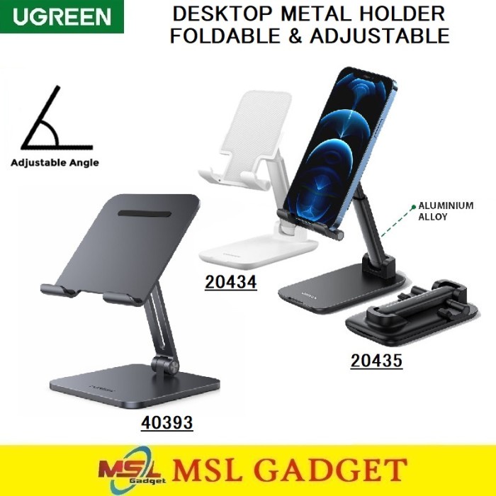 Jual UGREEN Desktop Metal Holder Phone Tablet Tab iPad Stand 40393 ...