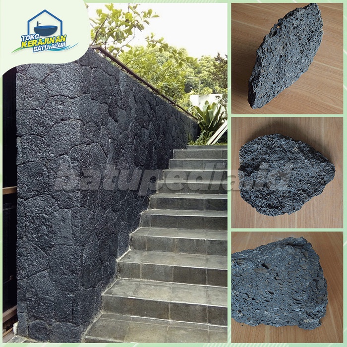 Jual Batu Alam Dinding Monster Stone Curi Finishing Permukaan Flat ...