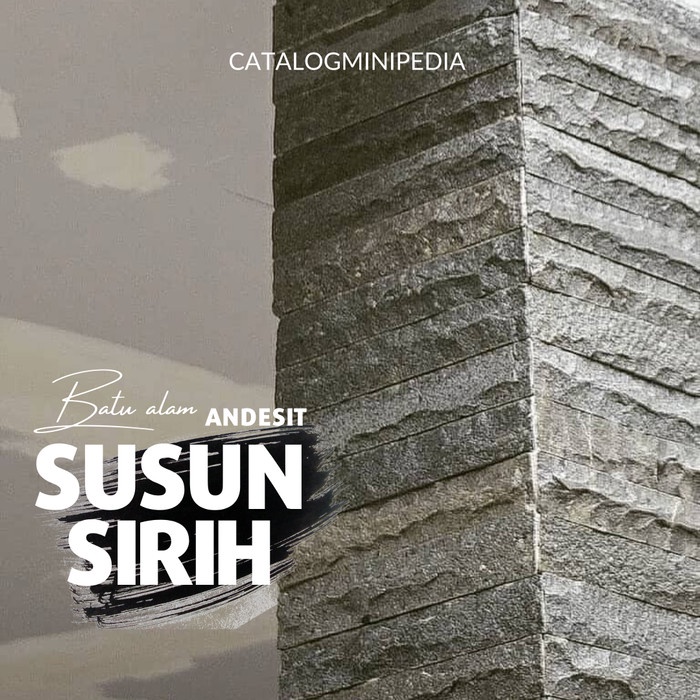 Jual Batu Alam Andesit susun sirih 3 x 30 | Shopee Indonesia
