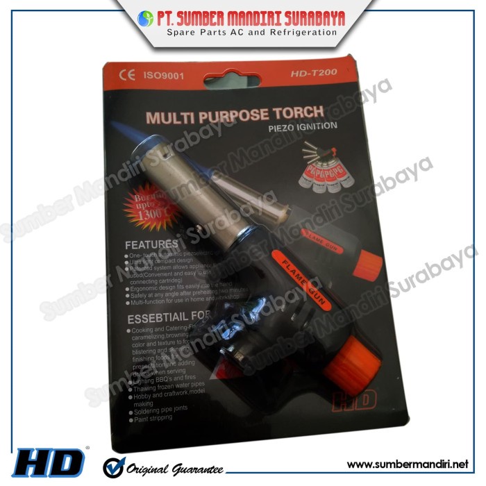 Jual KEPALA LAS HI COOK HD RW - T200 Multipurpose Gas Torch | Shopee ...