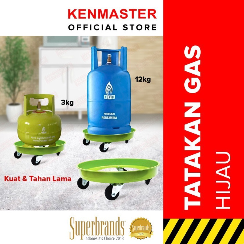Jual Model Keren.. Tatakan gas Roda Tabung Gas Elpiji Besi Bulat Plus ...