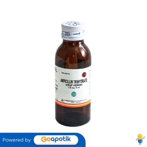 Jual AMPICILLIN TRIHYDRATE NOVAPHARIN 125 MG/5 ML DRY SYRUP 60 ML | Shopee Indonesia