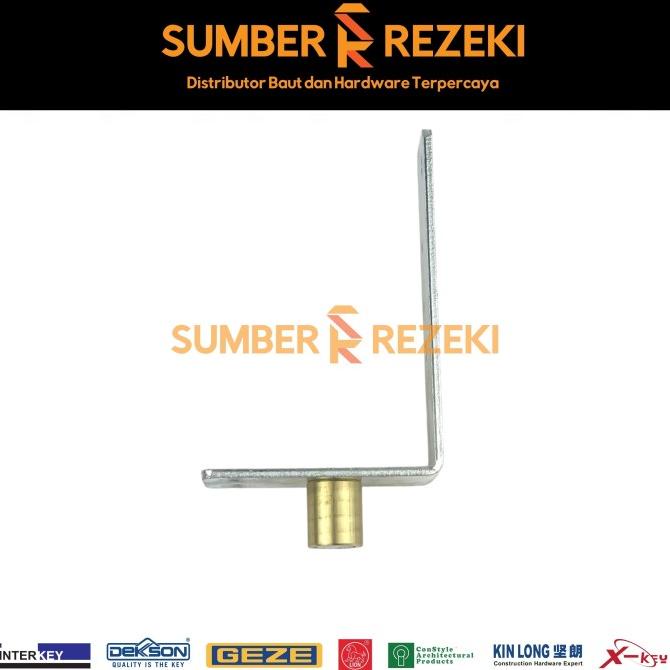 Jual Sliding Rel Pintu Lipat Alumunium Dekson | Shopee Indonesia