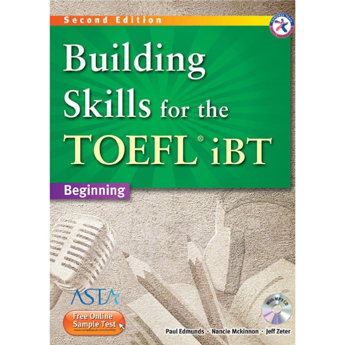 Jual PROMO!!! BUILDING SKILLS FOR THE TOEFL IBT STUDENT BOOK W/MP3 CD (2ND EDITION) TERMURAH ...