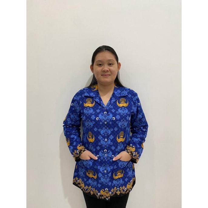 Jual SERAGAM BAJU BATIK KORPRI WANITA TERBARU | Shopee Indonesia