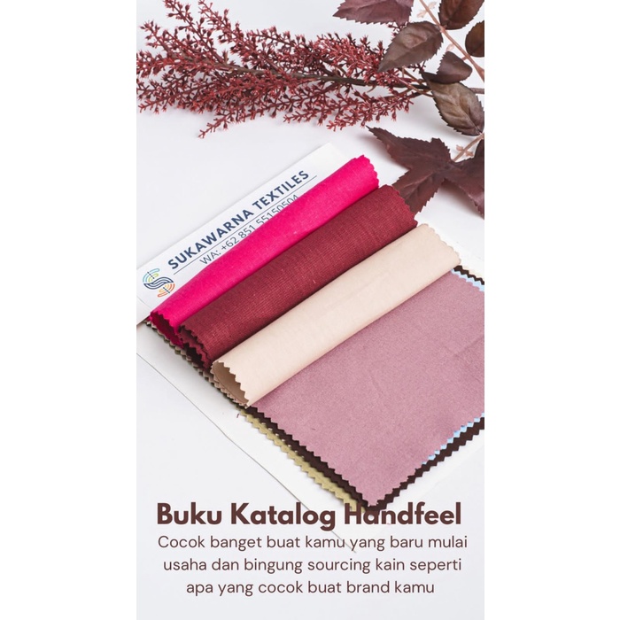 Jual Sukawarna Buku Katalog Handfeel / Bahan / Sample Kain | Shopee ...