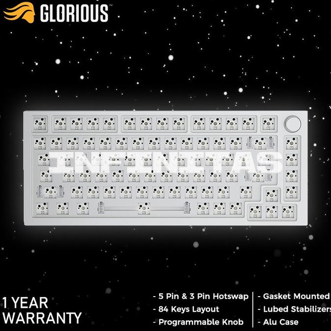 Jual Glorious GMMK PRO 75% Barebone Mechanical Keyboard Kit | Shopee ...