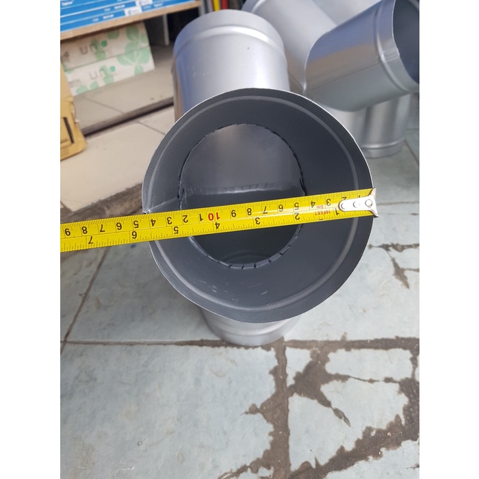 Jual FLASH SALE!!! SOK T 6 INCH UNTUK SELANG EXHAUST FLEXIBLE DUCT HOSE ...