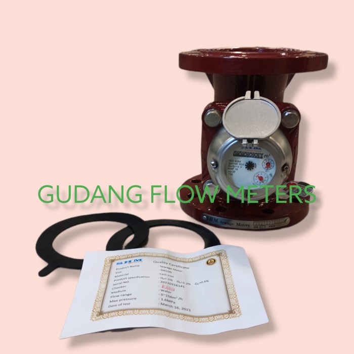 Jual Flow Meter Air Limbah Merk Shm Size 4 Inch / Sewage Flow Meter 4 ...