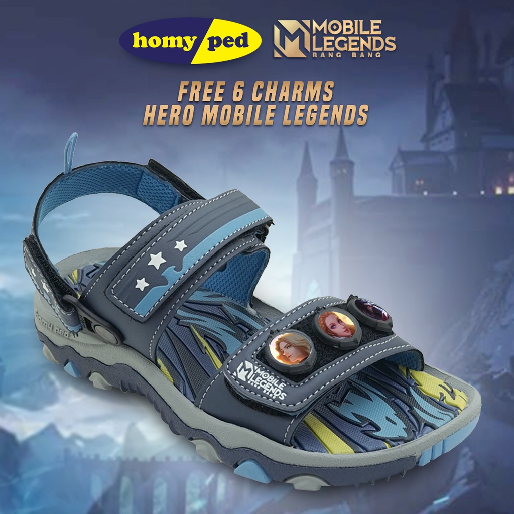 Jual Homyped Legends 02 Sandal Gunung Anak Special Mobile Legend ...