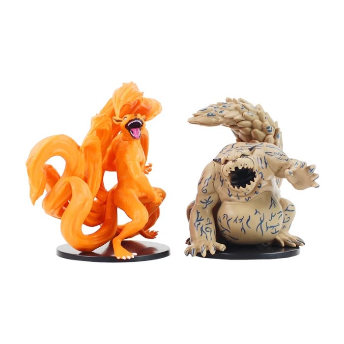 Jual naruto jinchuriki ichibi shukaku kurama kyubi set 2 bijuu hqu02 ...