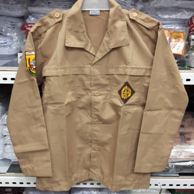 Jual Discount Baju Pramuka Penggalang Putri Panjang Seragam Sekolah ...