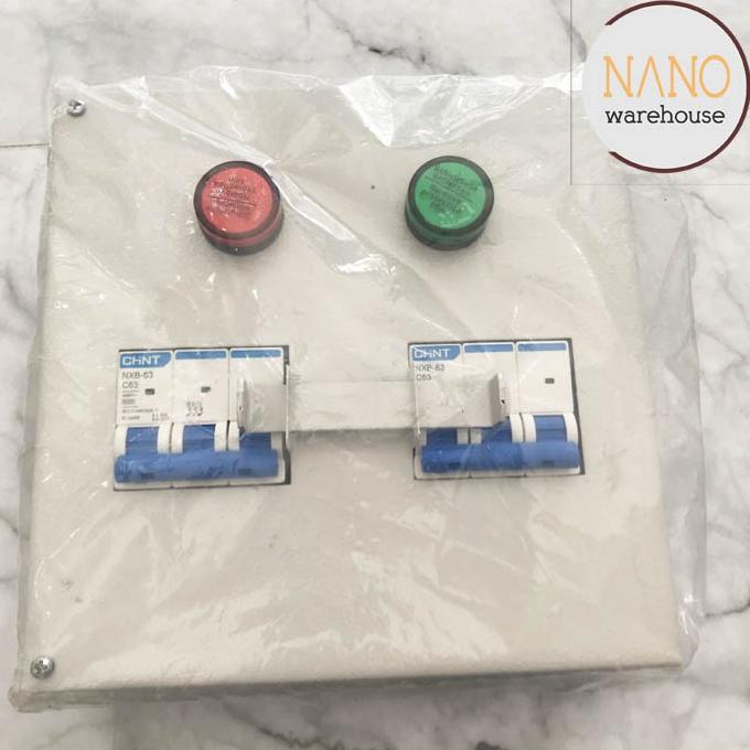 Jual }}}}}}] Ohm Saklar Panel Box Interlock Chint 3P 63A | Panel Switch ...