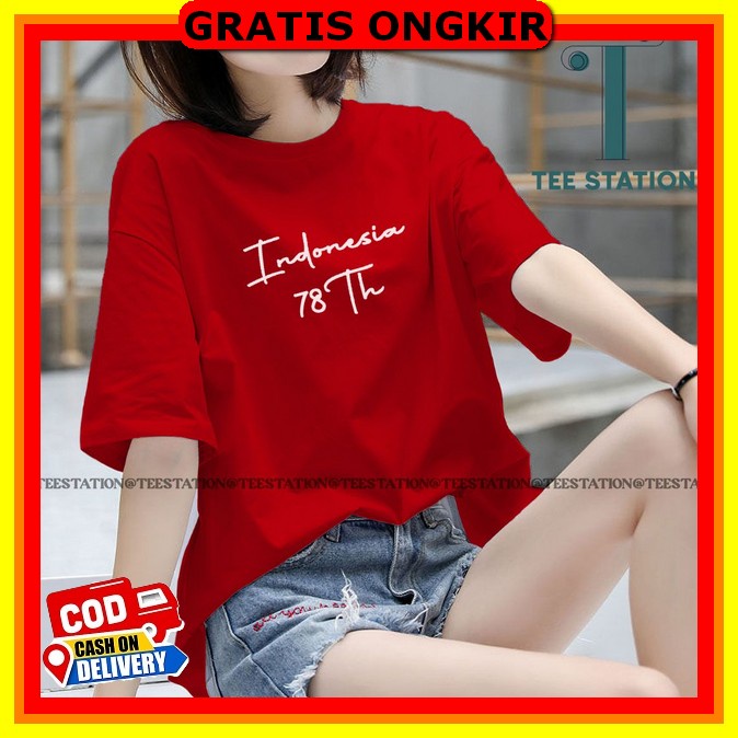 Jual Kaos Kemerdekaan Dewasa Lengan Panjang Pendek Baju Kemerdekaan Couple Keluarga Bju 17An ...