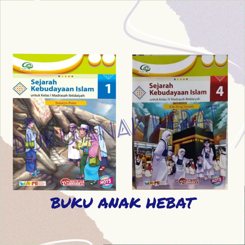 Jual Buku Sekolah - Media Pena Sejarah Kebudayaan Islam SKI MI AKM Kelas 1 dan 4 SD - buku anak ...