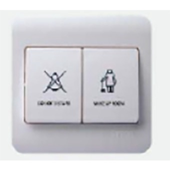 Jual Simon 39 2 Gang Switch With Dnd & Mur Label/Simon Saklar Best ...