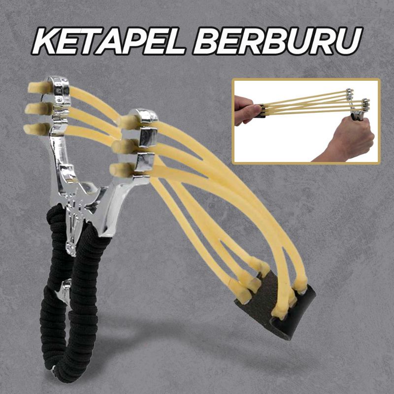 Jual Ketapel Berburu Powerful Outdoor Slingshot/ketapel bahan Alloy ...