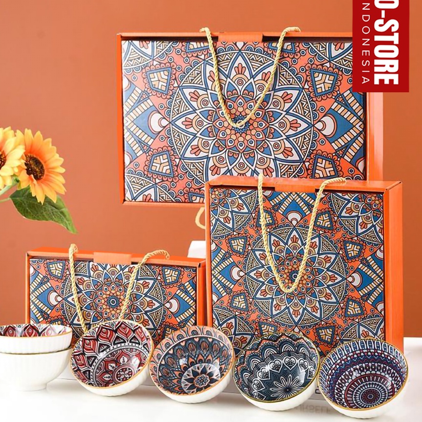 Jual Diskon.. Hampers Mangkok Piring Gift Box Mangkok Keramik Set Alat ...