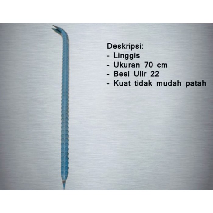 Jual LINGGIS BESAR 70 CM ALAT CONGKEL BESI 22mm | Shopee Indonesia