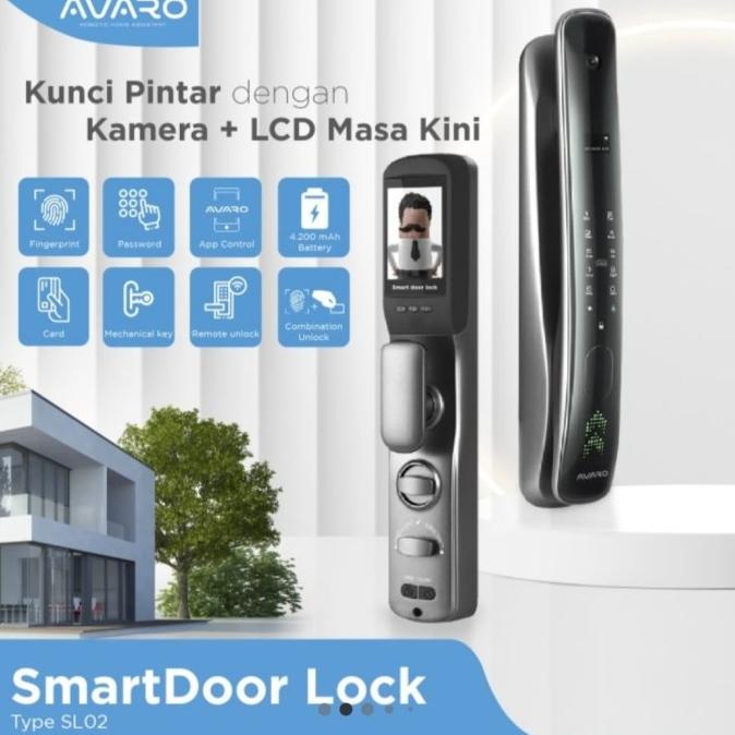 Jual Avaro SL02 (Smart Lock/Smart Door Lock) | Shopee Indonesia