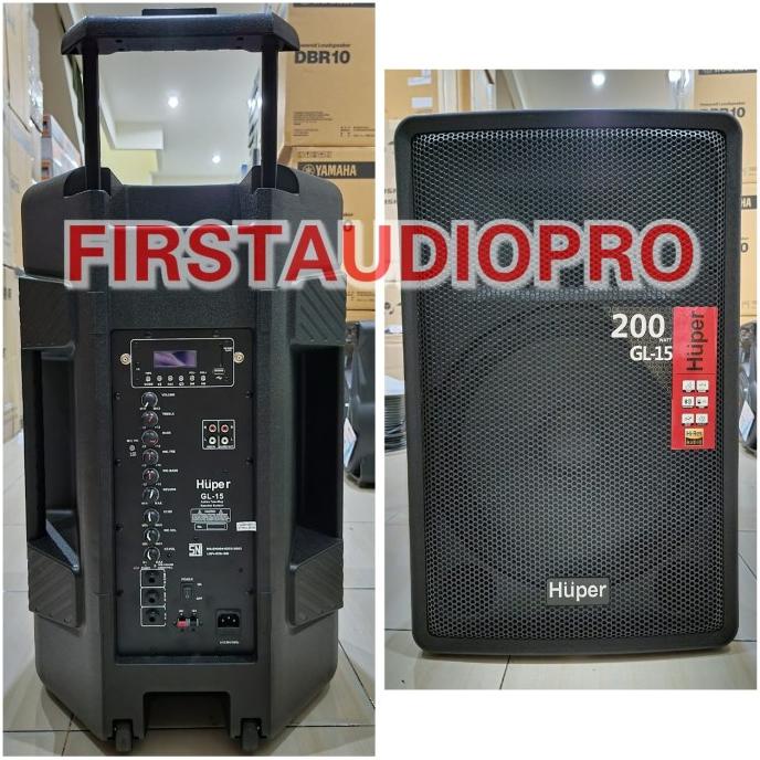 Jual Speaker Portable HUPER GL15 / GL-15 / GL 15 15 INCH ORIGINAL ...