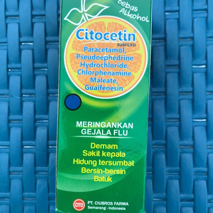 Jual Obat Flu dan Batuk Citocetin 60 mL | Shopee Indonesia