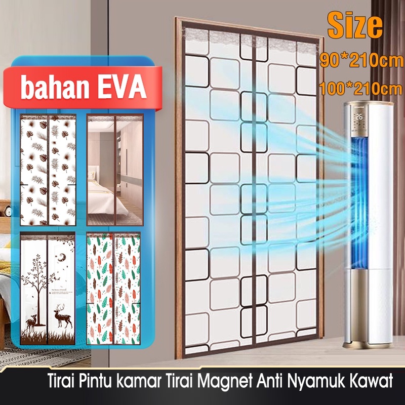 Jual Tirai anti nyamuk PVC Tirai Magnet Elegan bahan plastik PVC ...