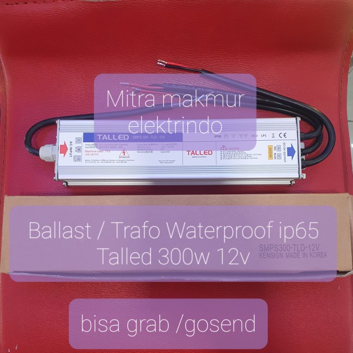 Jual Powersupply / Ballast / Trafo Talled 300Watt 12V Led Waterproof ...