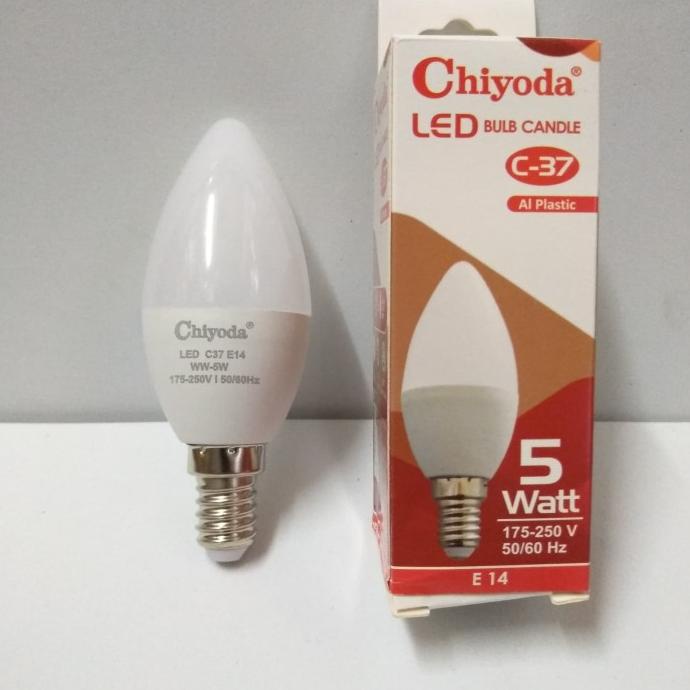 Jual ~~~~~] Lampu LED Bulb Chiyoda Candle Jantung Hias Lilin E14 | Shopee Indonesia