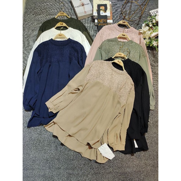 Jual Blouse Tuniq Inezz | Shopee Indonesia