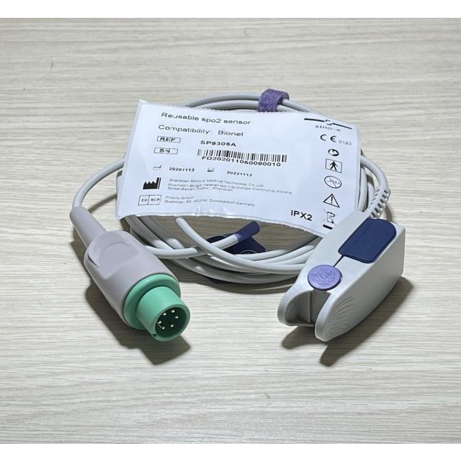Jual SPO2 Bionet SCN63 Adult 6 Pin | Shopee Indonesia