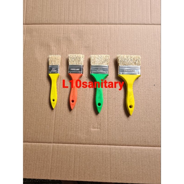 Jual Kuas Cat Tembok Gagang PVC Plastik Warna 899 BRUSH KING 3" inch | Shopee Indonesia