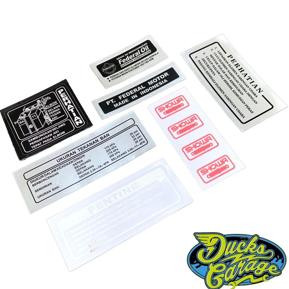 Jual Sparepart Sticker Stiker Detail Pelengkhonda Win Win 100 Detail ...