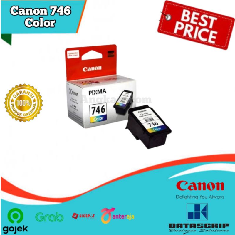 Jual Tinta Canon CL-746 Color Original Ink Cartridge | Shopee Indonesia