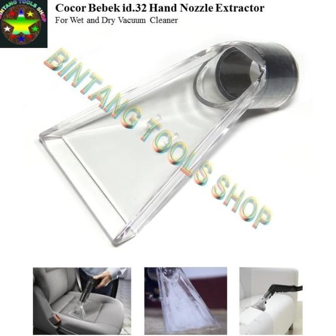 Jual Cocor Bebek Vacuum Extractor id.32 Hand Nozzle for Wet and Dry ...