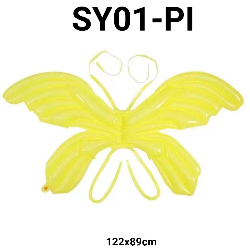 Jual SY01-P Balon foil kostum sayap besar kupu kupu angel butterfly ...