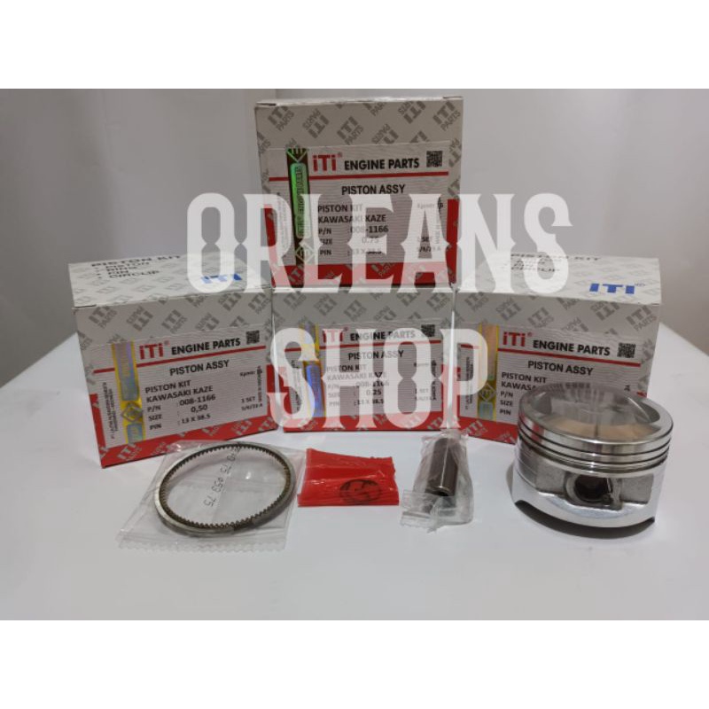Jual PISTON KIT KAZE ITI SEHER KIT | Shopee Indonesia