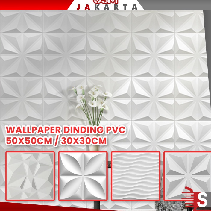 Jual IdDd2D7 OSM JKT H5430 Wallpanel PVC / Wall Panel PVC 3D ...
