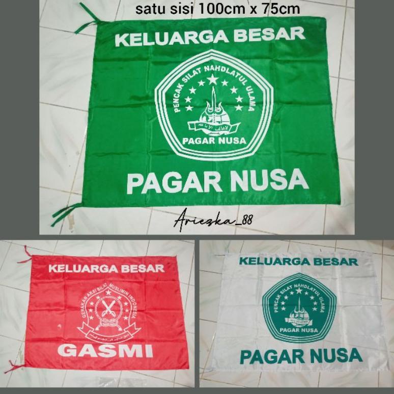 Jual Update Bendera Pagar Nusa | Bendera Logo Pagar Nusa Bendera Kain ...