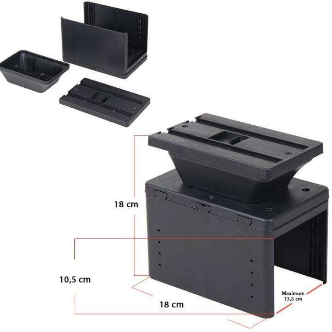 Jual Interior Mobil Sandaran Tangan Arm Rest Universal, Armrest Console ...