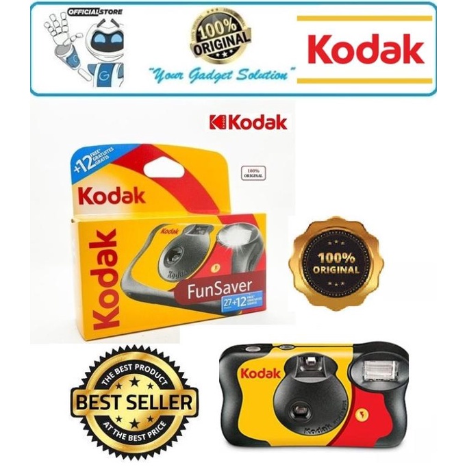 Jual Kodak Fun Saver 27+12 Exposure Disposable Camera | Shopee Indonesia