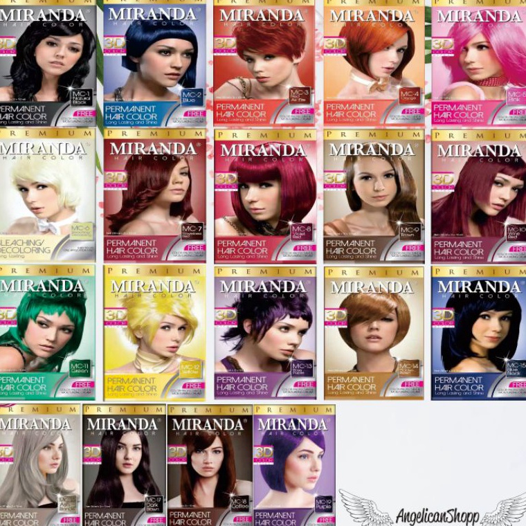 Jual 91 Miranda Hair Color / Miranda Pewarna Rambut / Miranda Pewarna ...