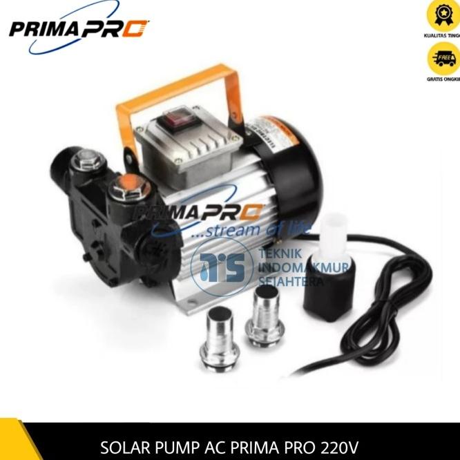 Jual Mesin Pompa Transfer Bbm Oli Minyak Solar Ac Prima Pro 220V Oil ...