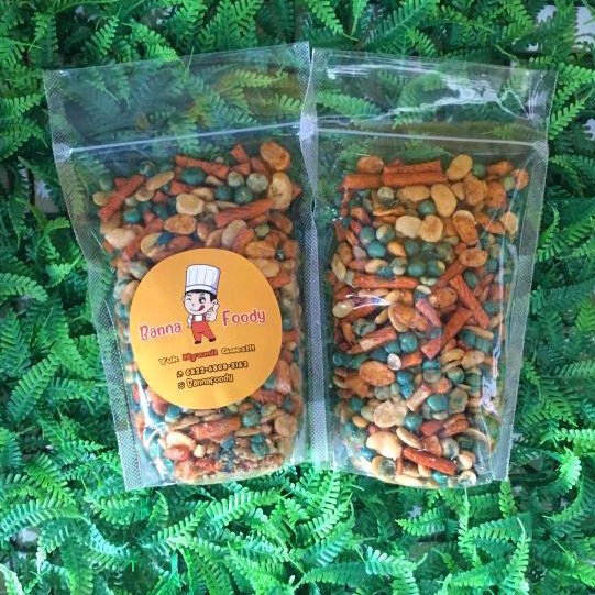 Jual KACANG CAMPUR ISI 250 GRAM | Banna Foody | Snack Viral | Shopee ...