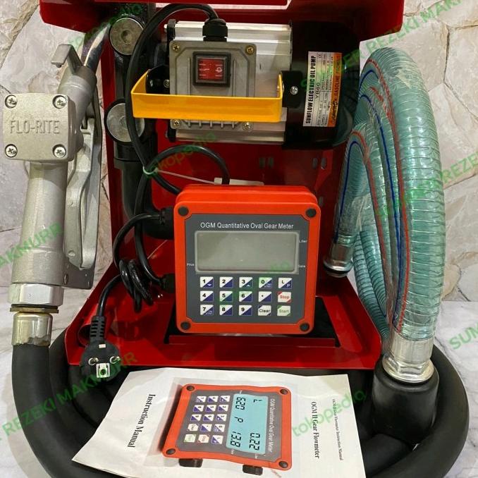 Jual Pompa Transfer Bbm Flowmeter Digital Premium Solar | Shopee Indonesia