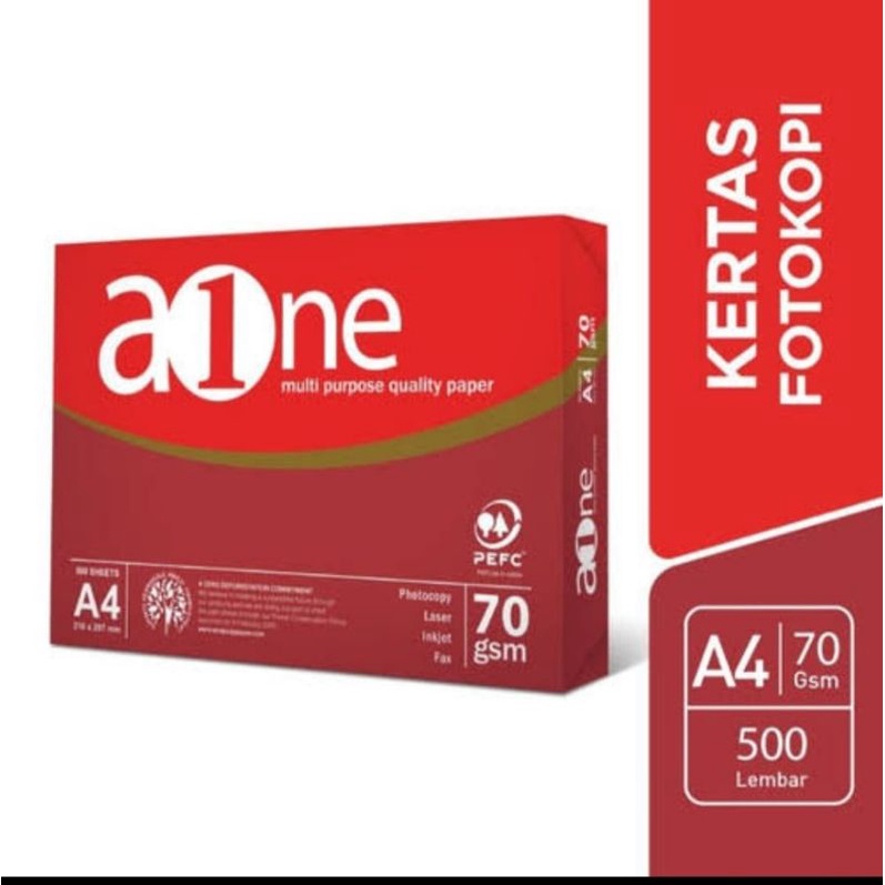 Jual KERTAS A4 COPY PAPER 75GR isi 500 SIDU IK Aone | Shopee Indonesia