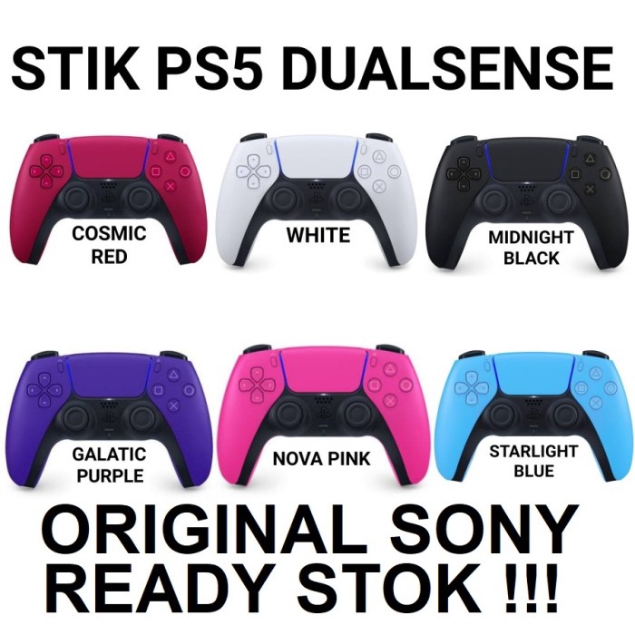Jual Ps5 Stik Dualsense Wireless Controller Stik Ps5 Dualsense Original ...