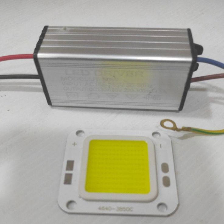 Jual Pasti Murah Led Driver + Chip Led 50W 50 Watt Set (GW) Dijual | Shopee Indonesia